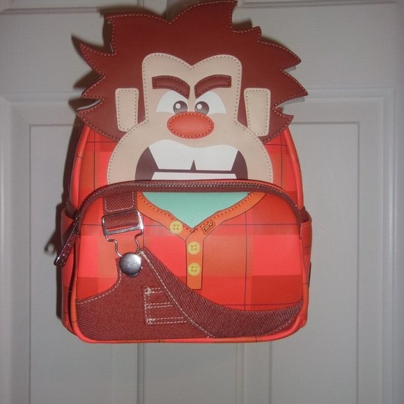 Loungefly | Bags | New Loungefly Disney Wreck It Ralph Cosplay Backpack ...